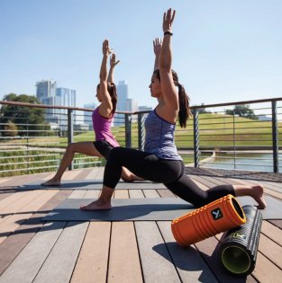 Купить массажный ролл Trigger Point Grid 33 см 350006 | Интернет-магазин RunLab