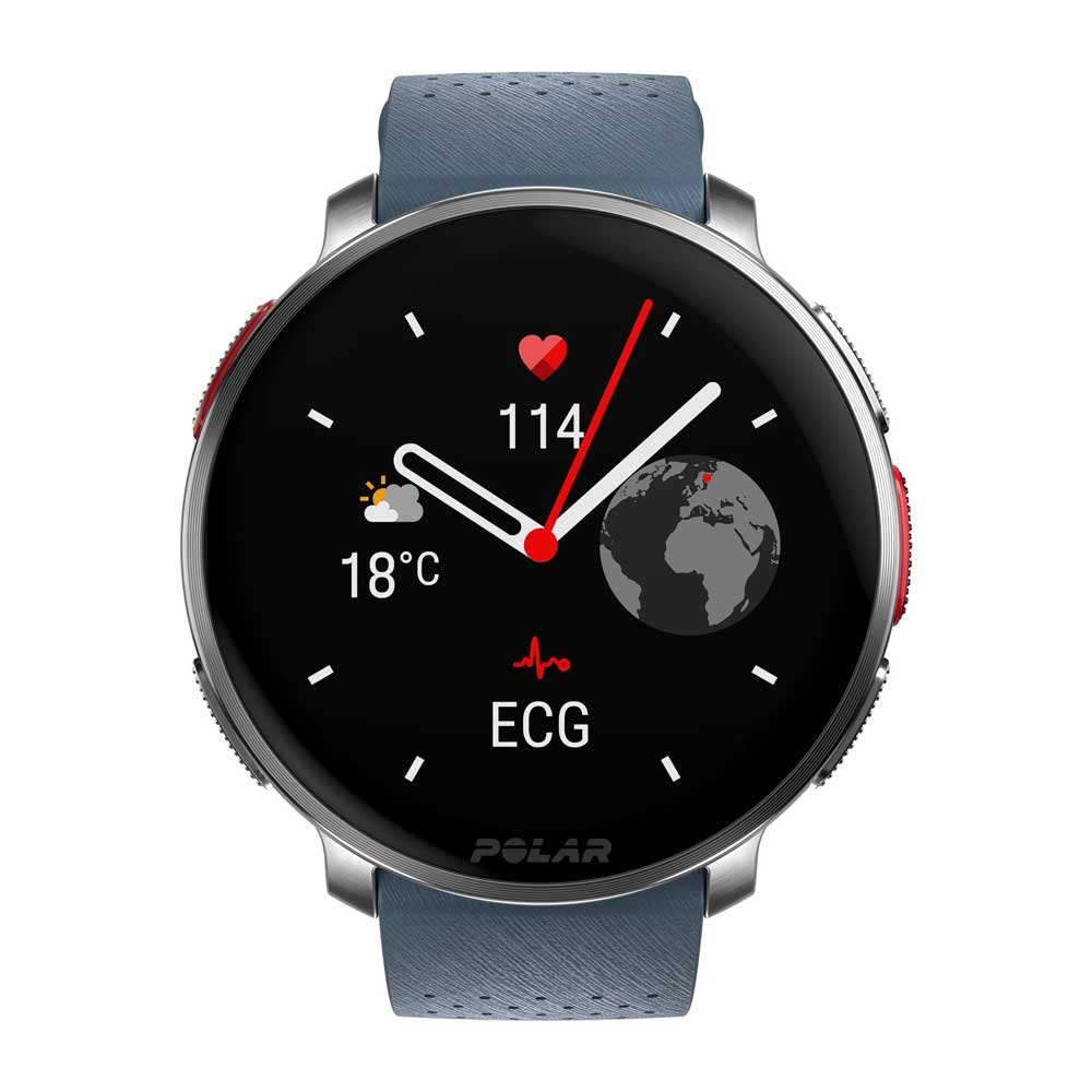 Купить часы Polar Vantage V3 VNTG-V3-HR-BLU | Интернет-магазин RunLab